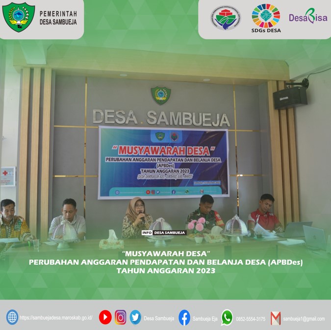 "MUSYAWARAH DESA"