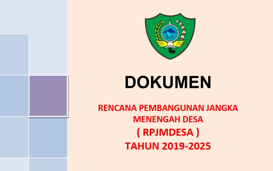 RPJMDes Desa Sambueja Periode 2019 - 2025
