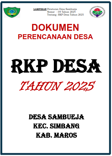 DOKUMEN RKPDes TAHUN 2025